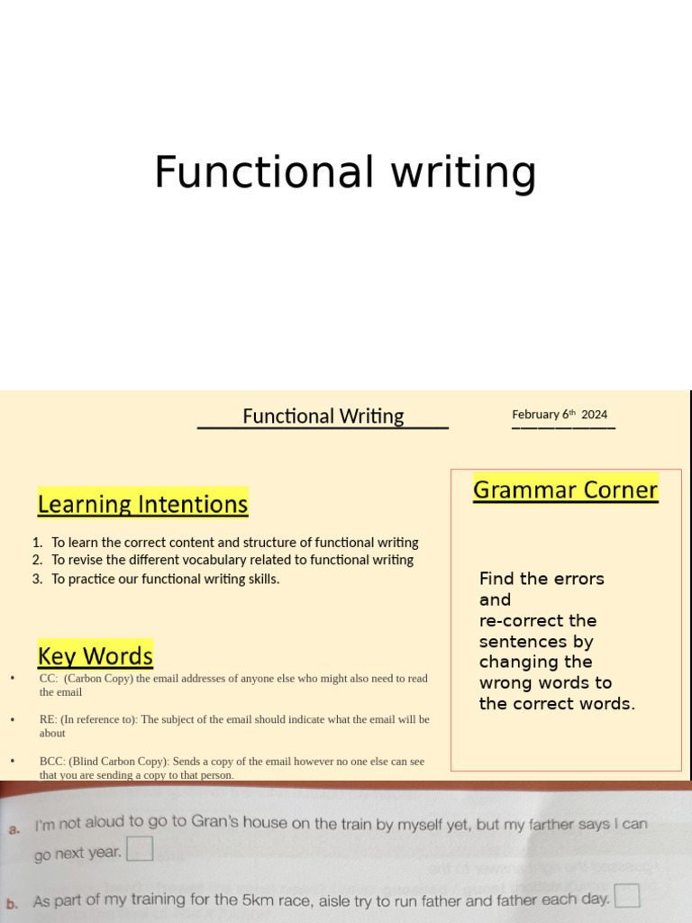Functional Writing Techniques Guide | PDF | Blog | Rhetoric