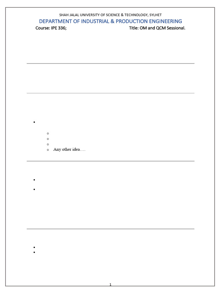 Motion Study and Time Study | PDF | Engineering