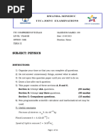 PHYSICS-THEORY-AND-PRACT-S5 by NESA 2023 EXAM | PDF | Waves | Nuclear Power