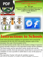 Form 2 - Agriculture - Question Paper | PDF | Botany | Agricultural Science
