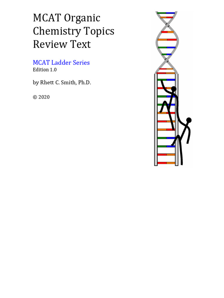MCAT Organic Chemistry Topics Review Text | PDF | Chemical Reactions ...