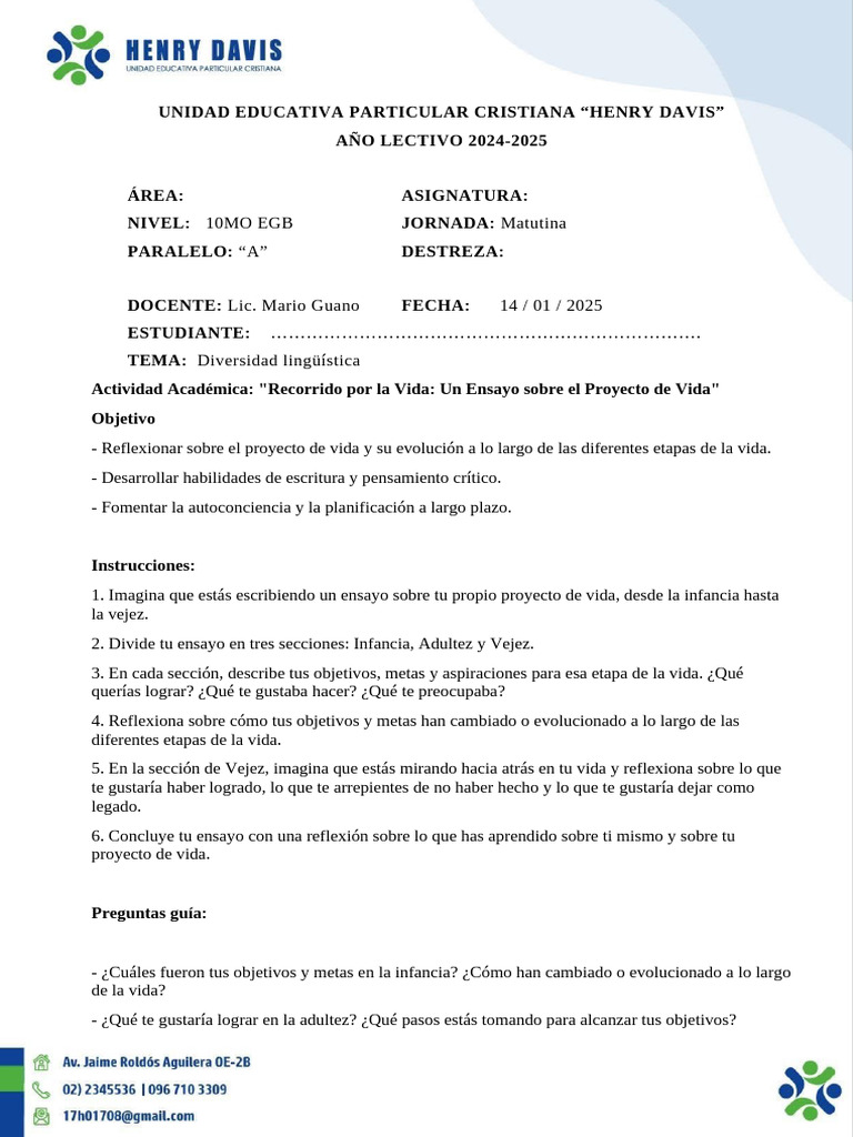 Act1 Eny Ovp 10mo | PDF