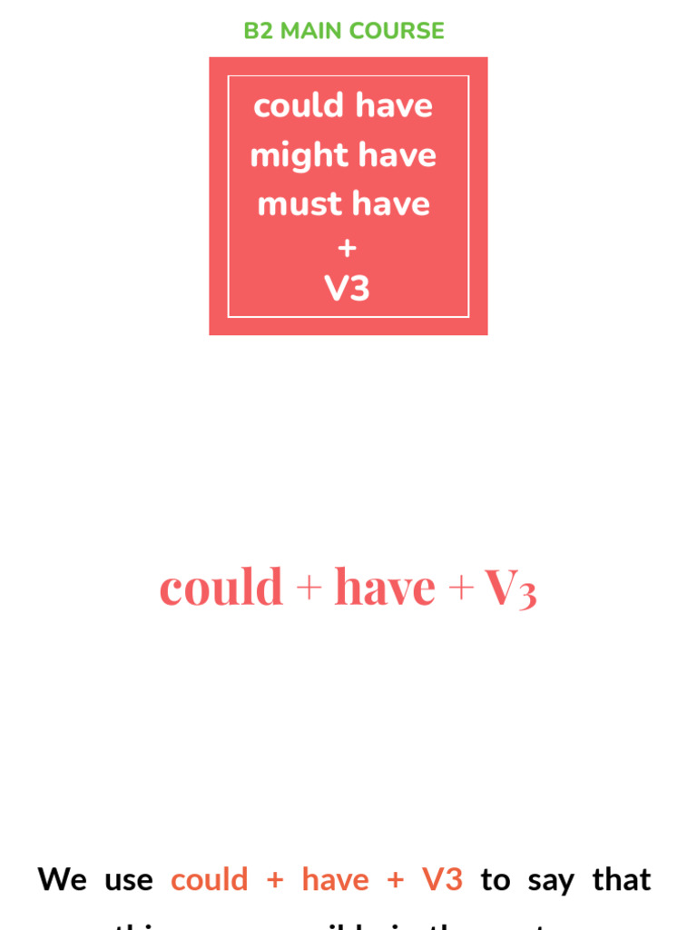 Understanding Modal Verbs in Past Contexts | PDF