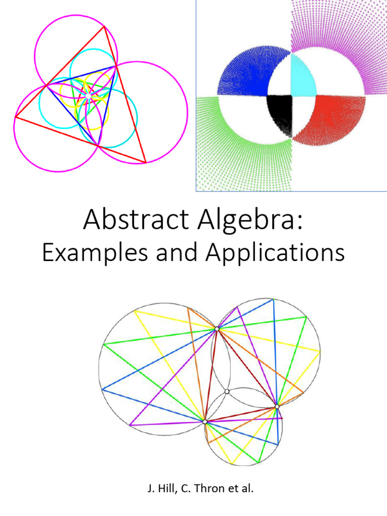 Abstract Algebra: Concepts and Applications | PDF | Group (Mathematics ...