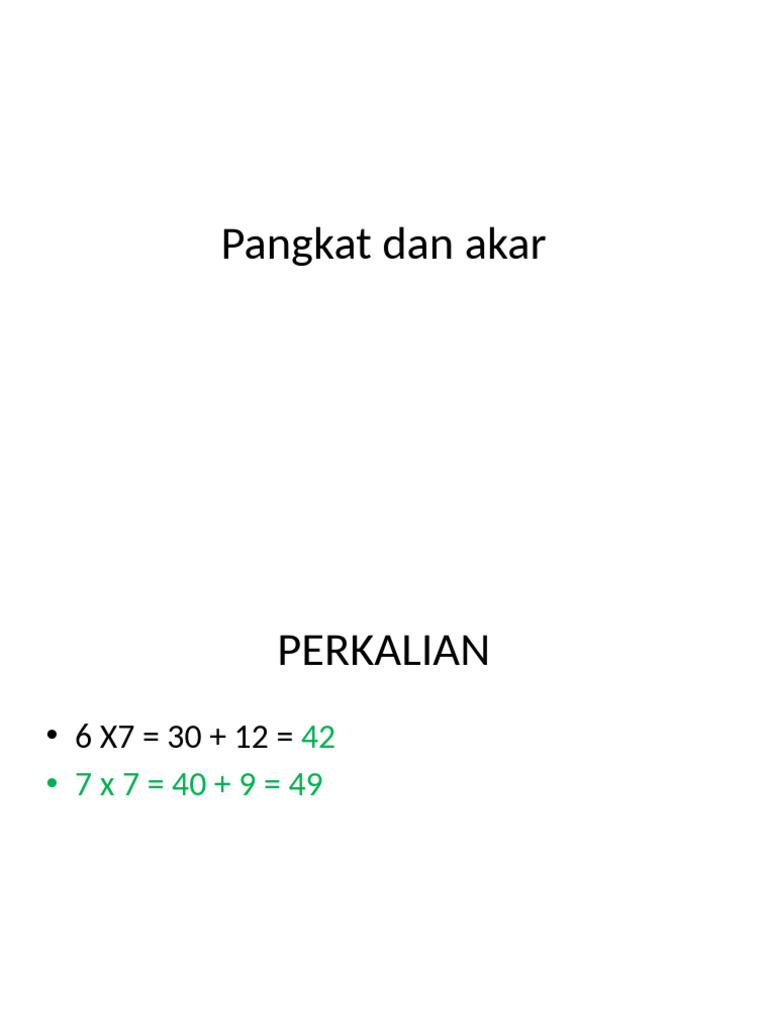 Perkalian | PDF