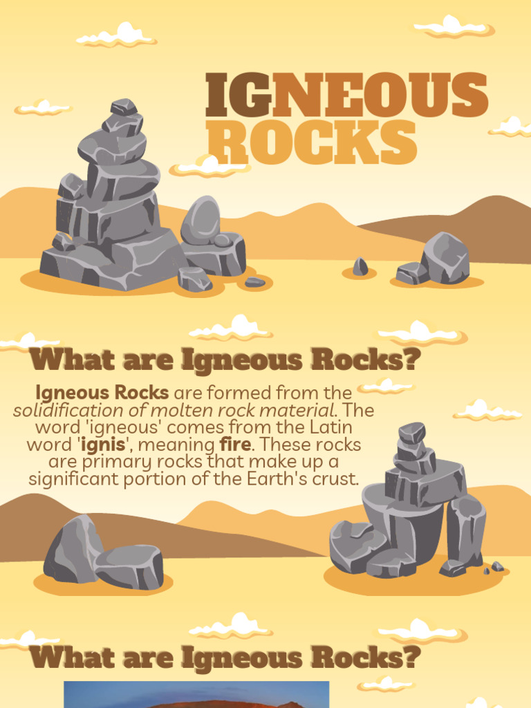 IGNEOUS ROCKS Report (Glyzel Kaye and Neil Anderson) | PDF | Igneous ...