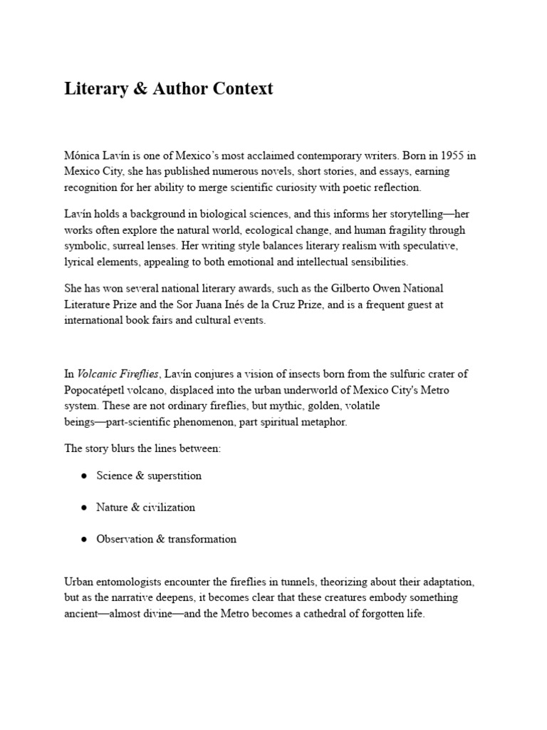 Literary & Author Context | PDF