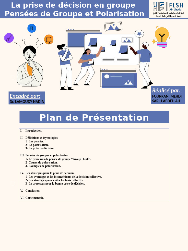 La Prise de Decision en Groupe Pensee de Groupe Et Polarisation | PDF ...