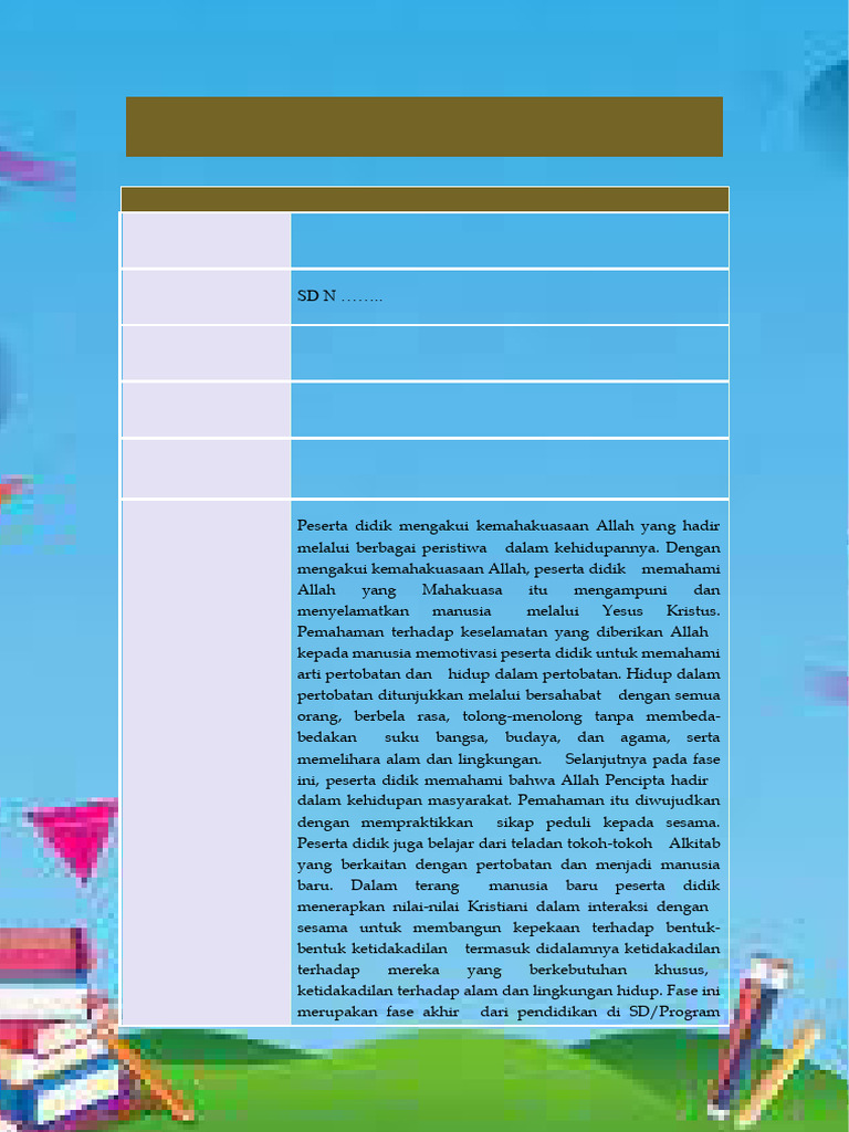 Modul Ajar Pendidikan Agama Kristen Dan Budi Pekerti - Memahami Makna Kehadiran Allah Dari ...