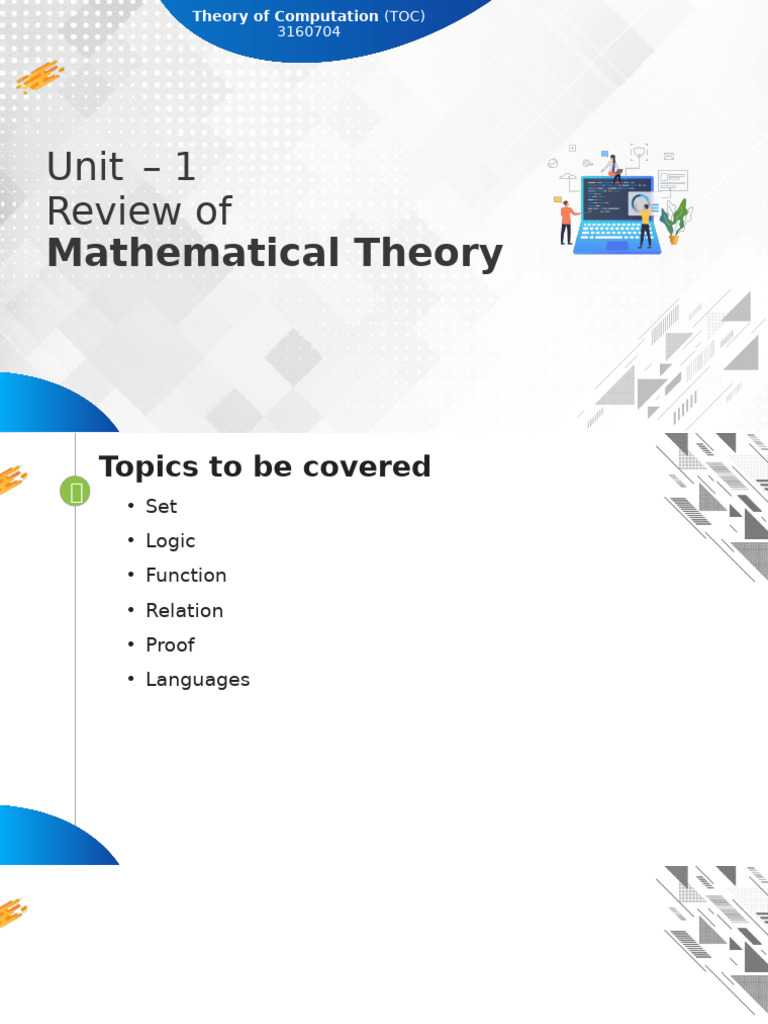 Mathematical Theory of Computation Overview | PDF | Function ...