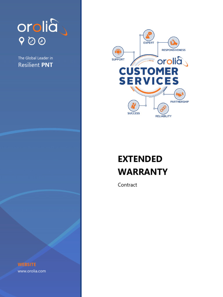 Orolia Extended Warranty for Abu Dhabi Airports | PDF