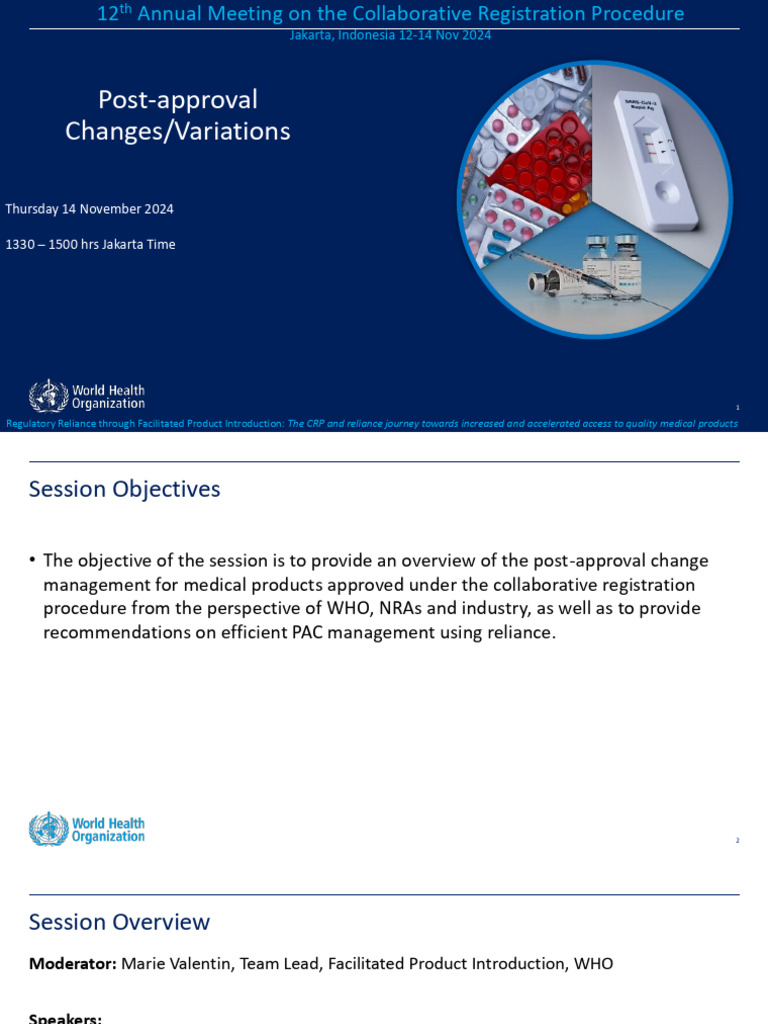 PAC Session Consolidated Slides | PDF | Food And Drug Administration ...