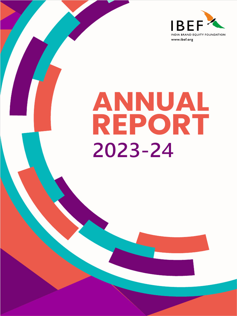 IBEF Annual Report 2023 24 | PDF | Social Media | Popular Culture & Media Studies