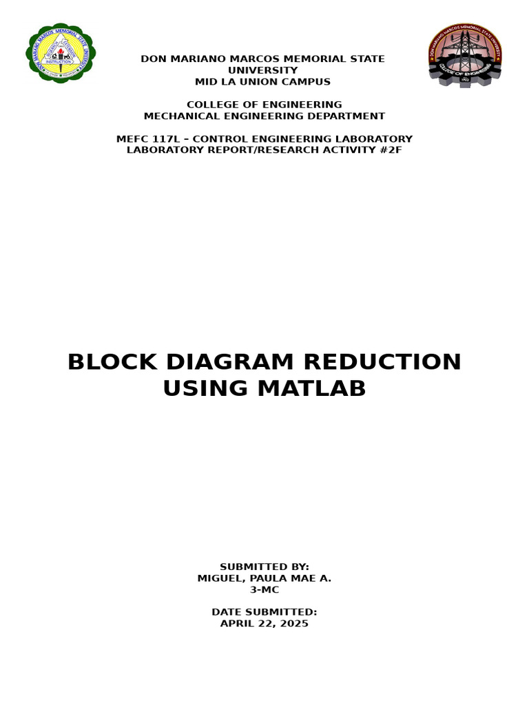 Title Page For LABORATORY | PDF