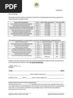 SOF Olympiad Date Sheet 2025-26-1 | PDF