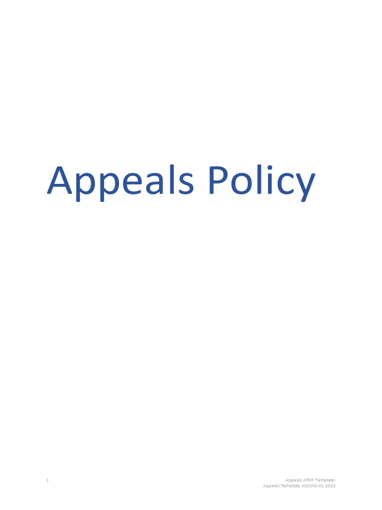 Appeals Process for RLSS UK Qualifications | PDF | Appeal | Justice