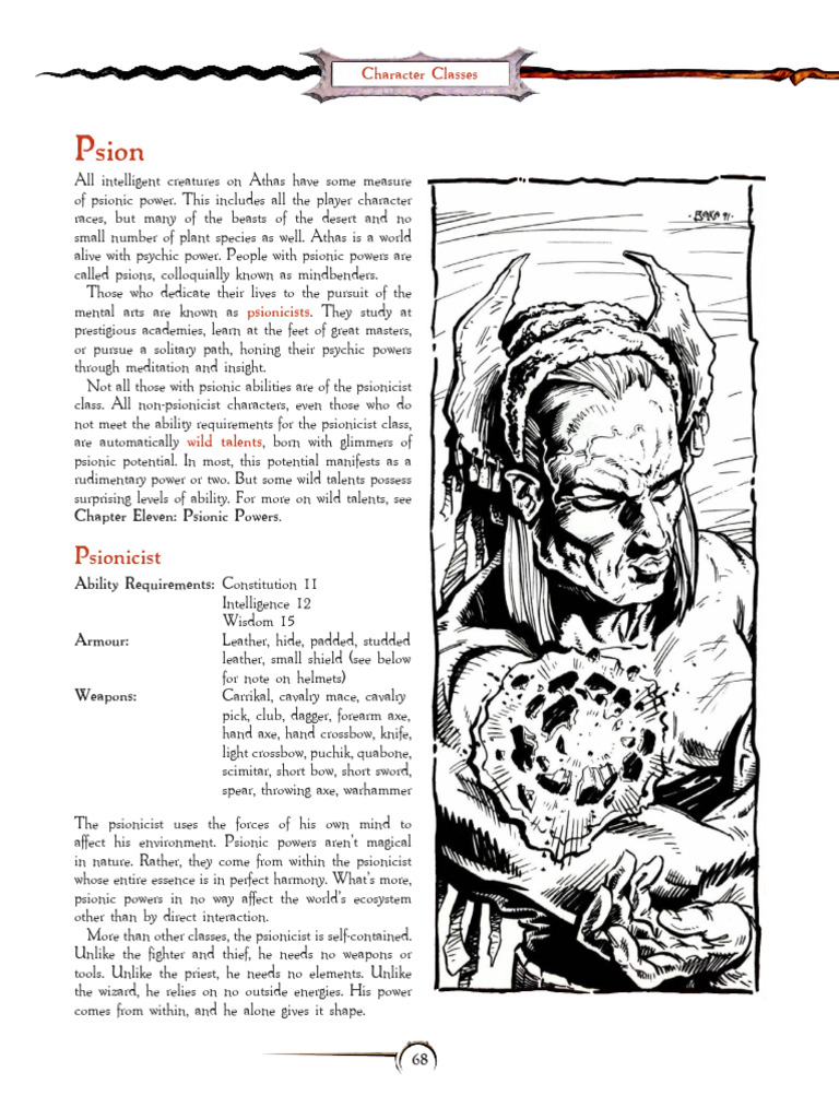 Blog 03 - Psionics - PDF | PDF