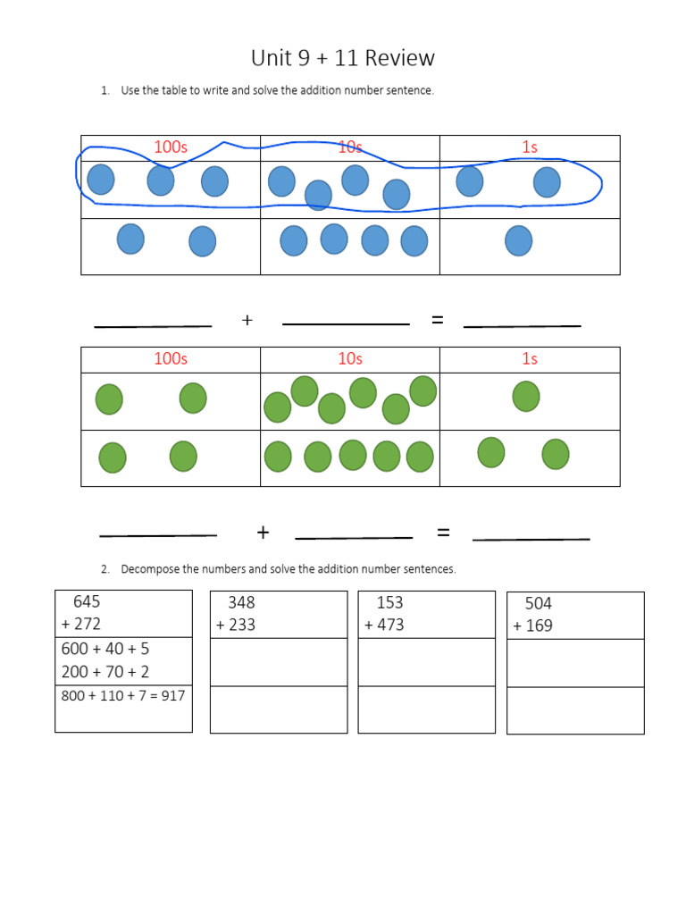 Maths Unit 9 + 11 Review Page 1 | PDF | Mathematics