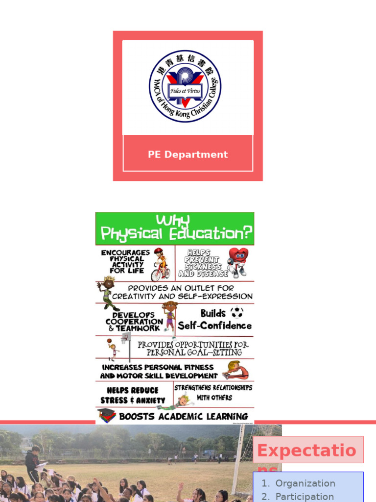 1st Core PE Lesson - Powerpoint 2023-2024 | PDF | Physical Education | Learning