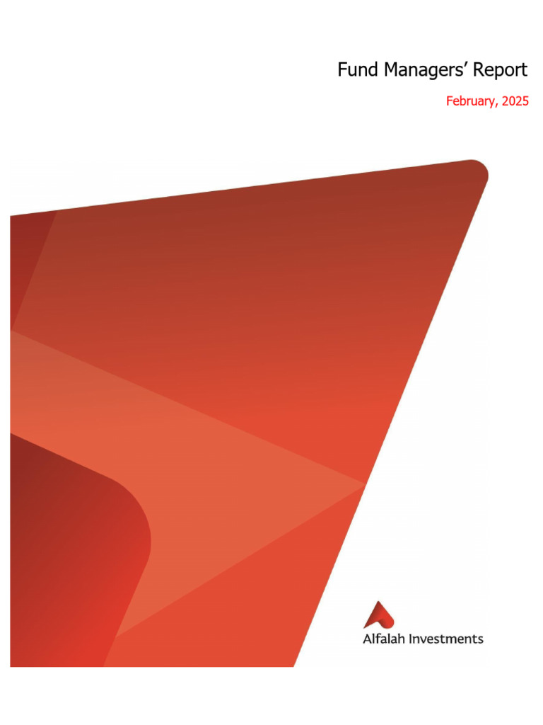 Conventional Fund Manager Report - February 2025 | PDF | Investment ...