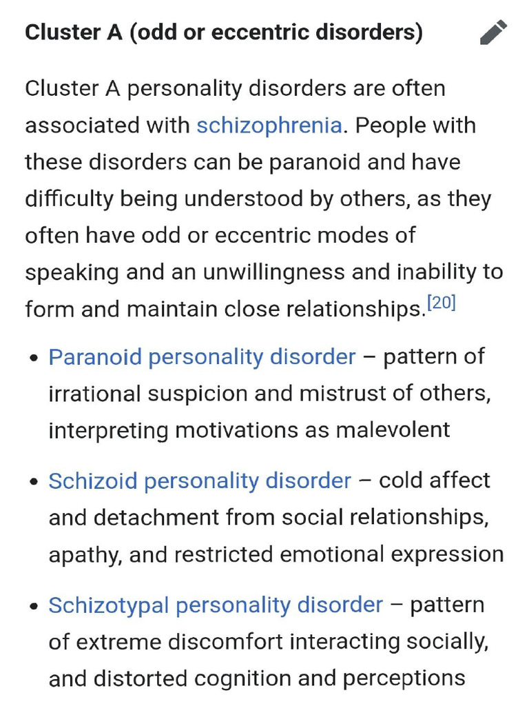 Personality Disorders | PDF