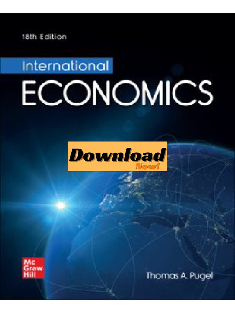 International Economics Pugel 18th Edition | PDF | International ...