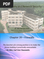 6.Firewall and Trusted Systems | PDF | Firewall (Computing) | Proxy Server