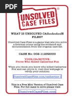 Unsolved Case 1 | PDF