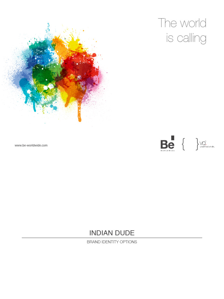 Indian Dude Logo Options | PDF