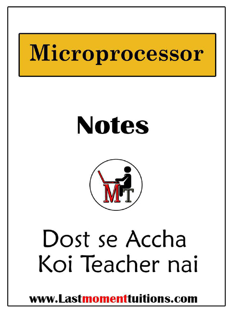 Microprocessor Compressed | PDF
