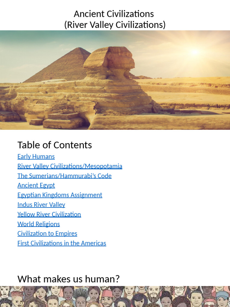 Ancient Civilizations Notes | PDF | New Kingdom Of Egypt | Ancient Egypt