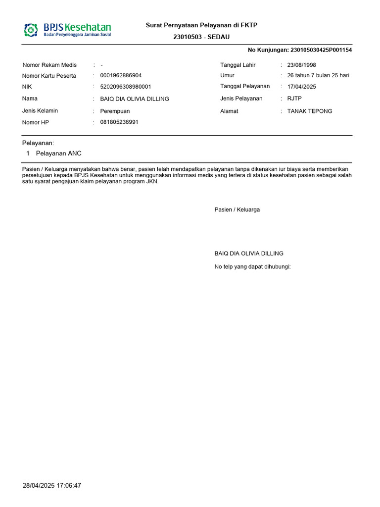 Diling SPP | PDF
