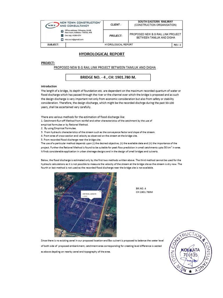 Br. No. 04 | PDF | Discharge (Hydrology) | Drainage Basin