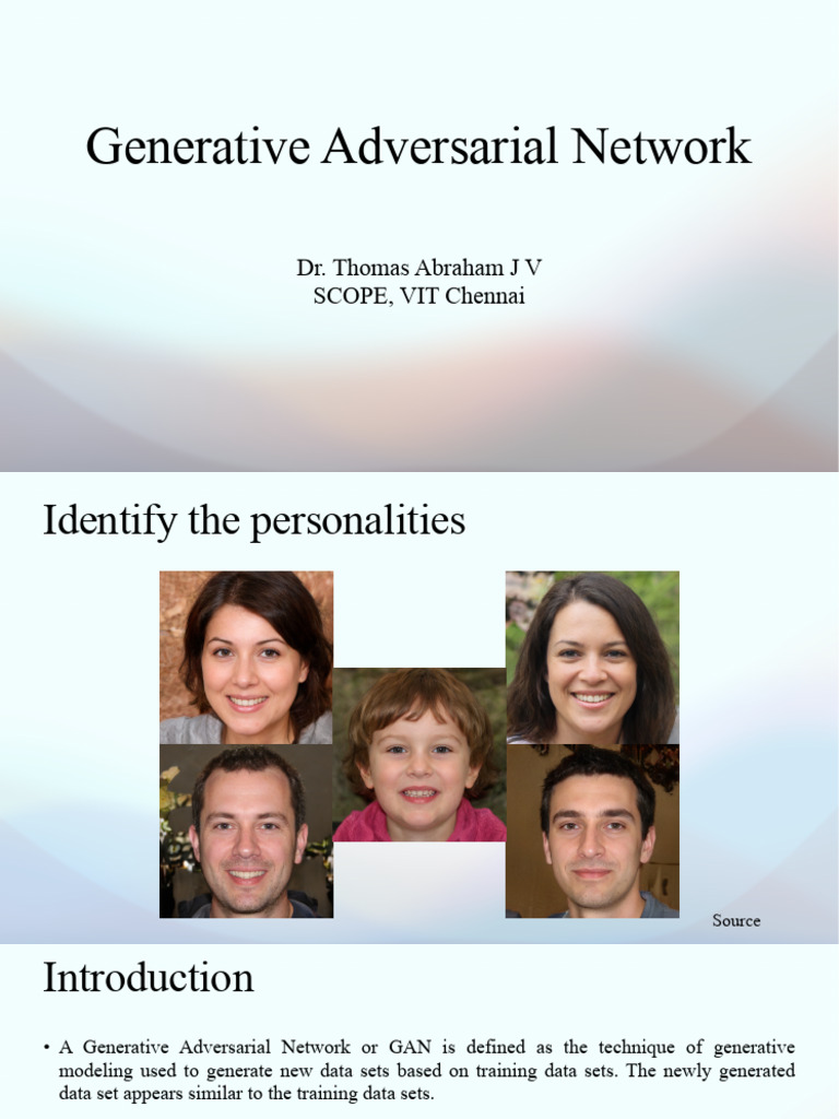 Generative Adversarial Network | PDF | Deep Learning | Machine Learning