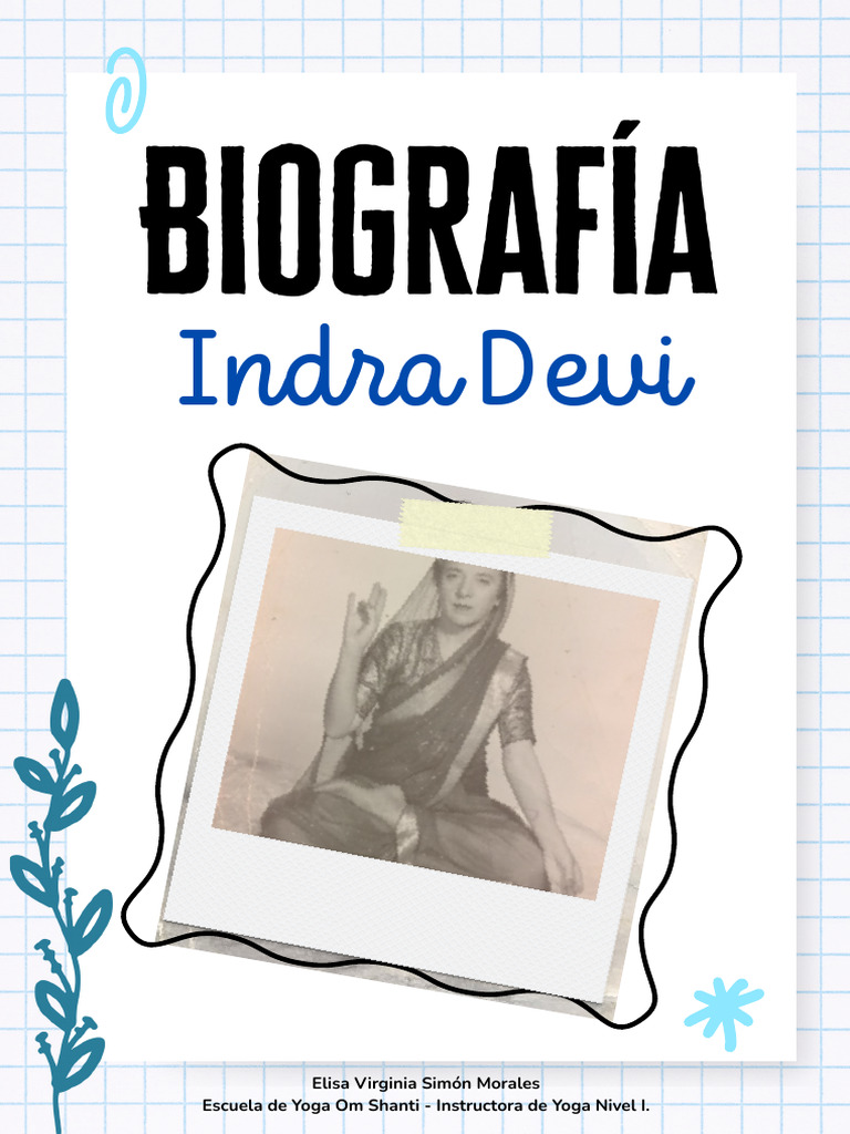 Indra Devi: Pionera del Yoga Occidental | PDF | Yoga | Amor