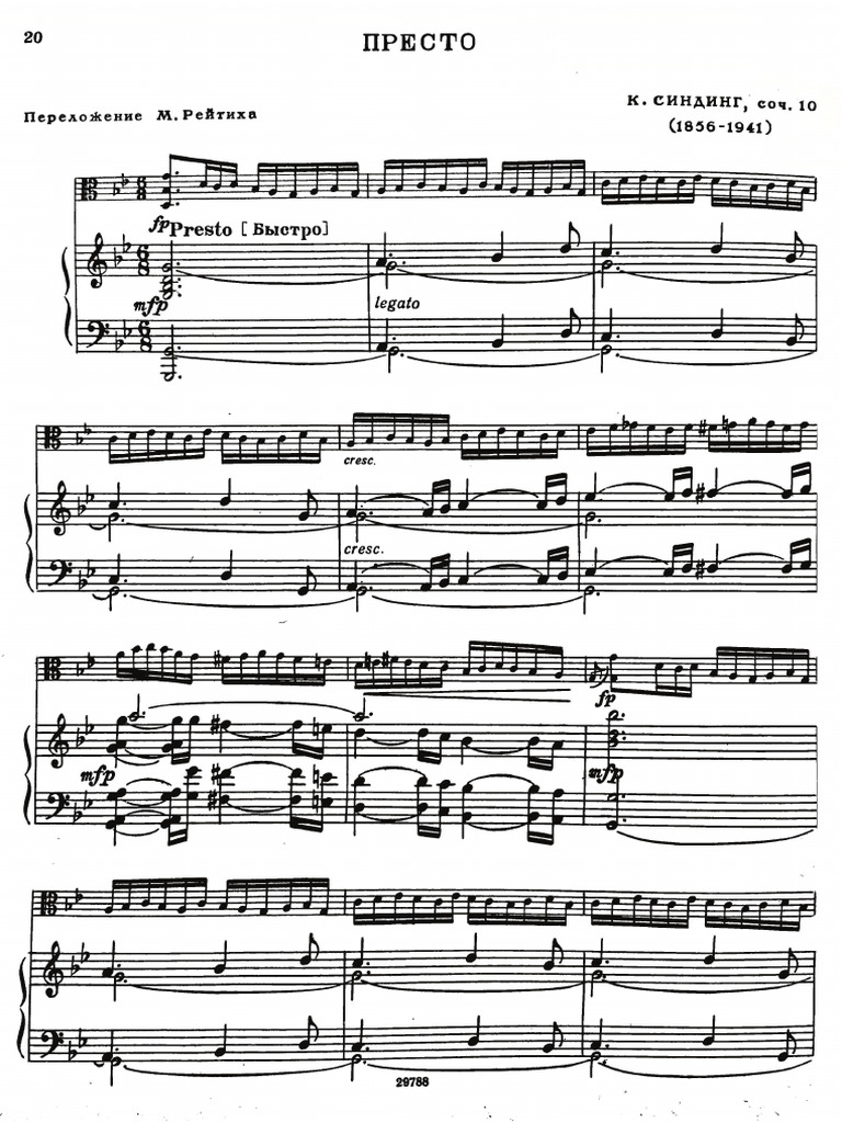 K Sinding Presto | PDF