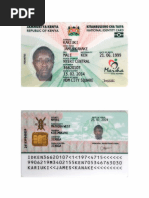Maisha Card Serial Number Guide | PDF