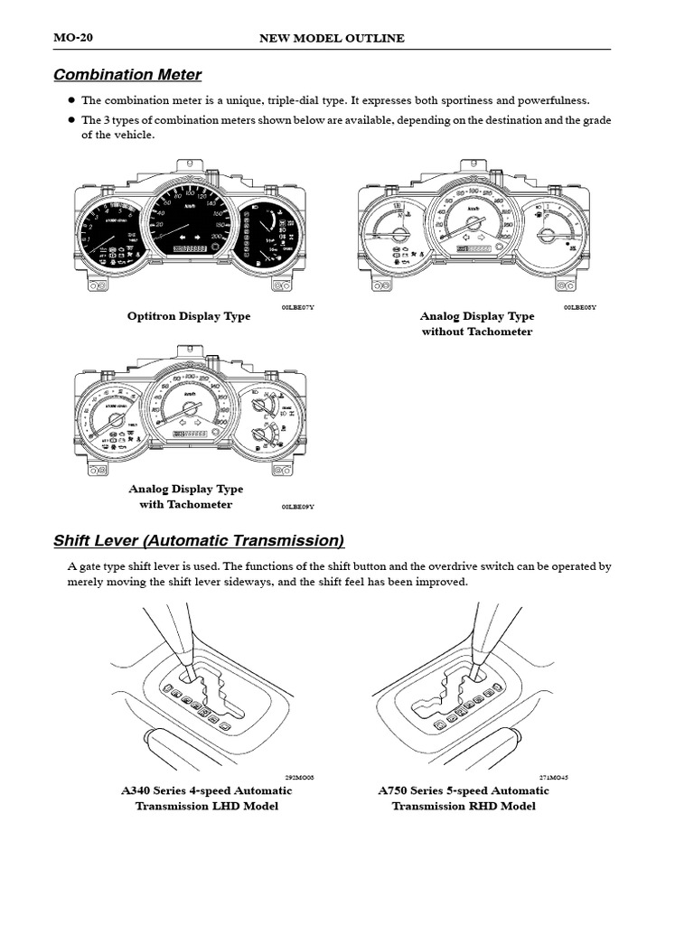 Combination Meter | PDF