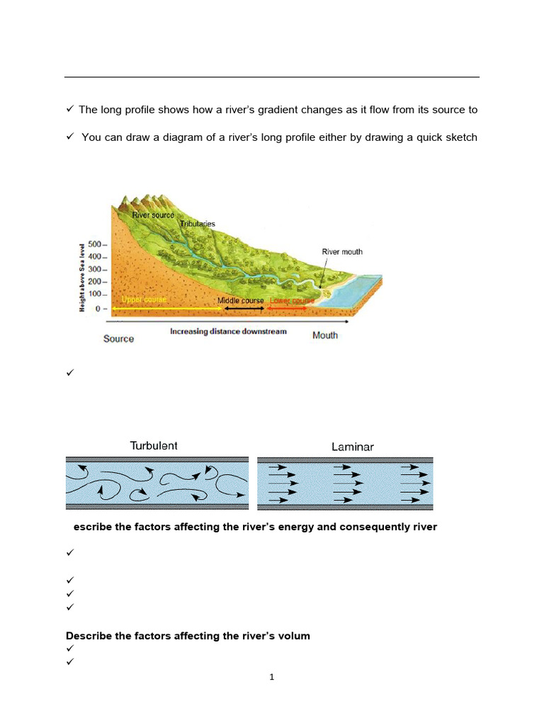 River Flow Dynamics and Erosion Processes | PDF | River | Erosion