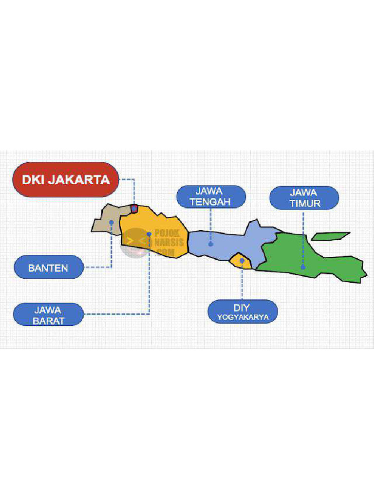 Peta Pulau Jawa Lengkap Resolusi Tinggi (1) | PDF