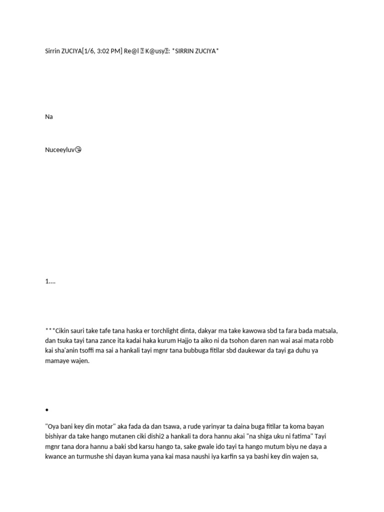 SIRRIN ZUCIYA CMPT DOCUMENT | PDF