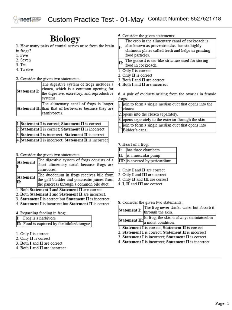 Animal Tissue 90 Ques Test Neet | PDF | Epithelium | Muscle
