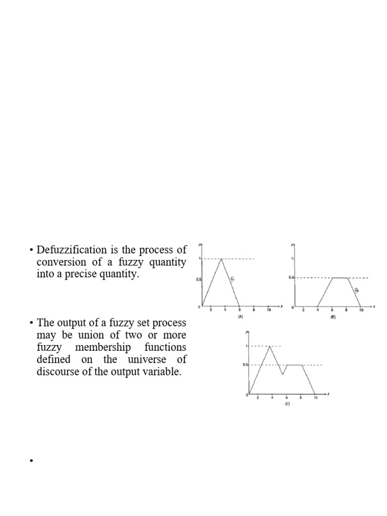 4.2 - Defuzzification Methods | PDF | Function (Mathematics) | Applied Mathematics