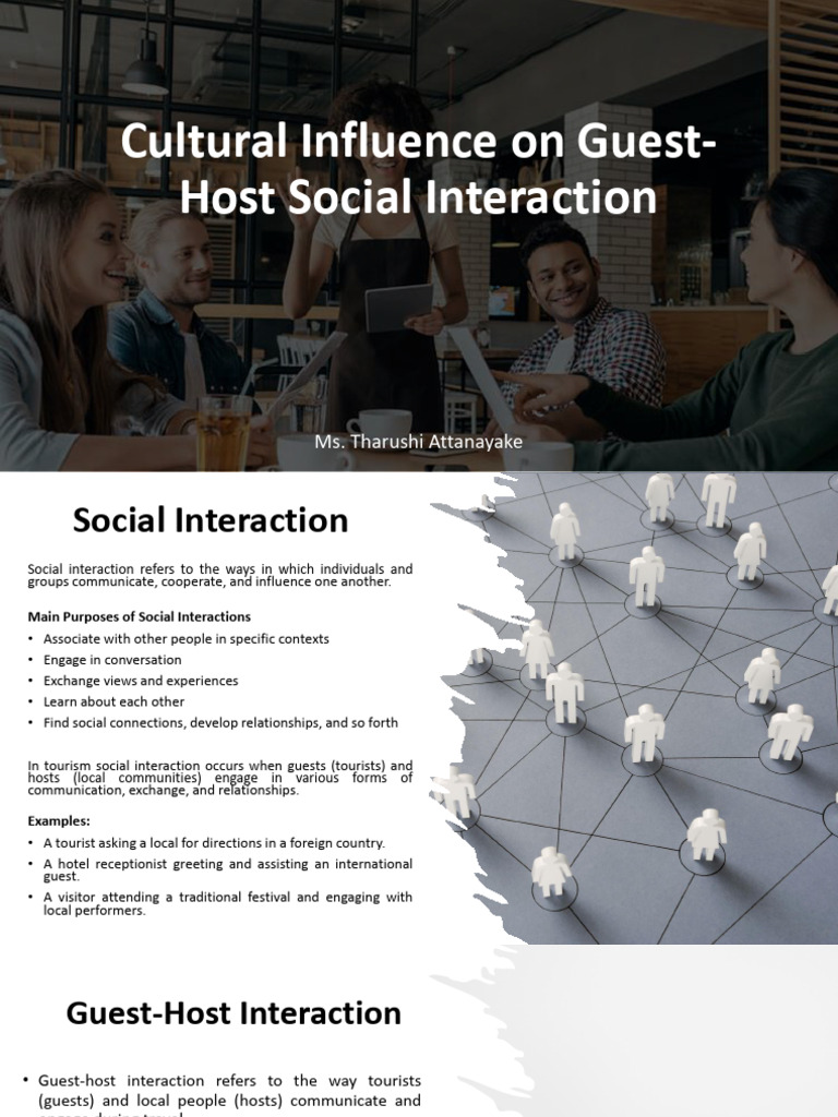 Cultural Influence On Guest-Host Social Interaction | PDF | Tourism