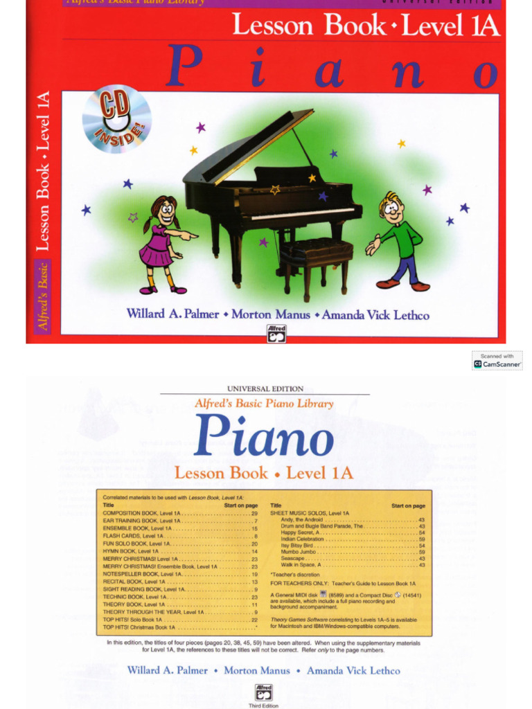 Alfreds Basic Piano Library Lesson Book | PDF