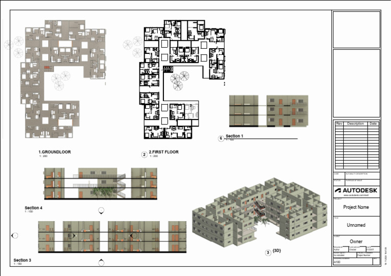 Block 1 Plan Section | PDF