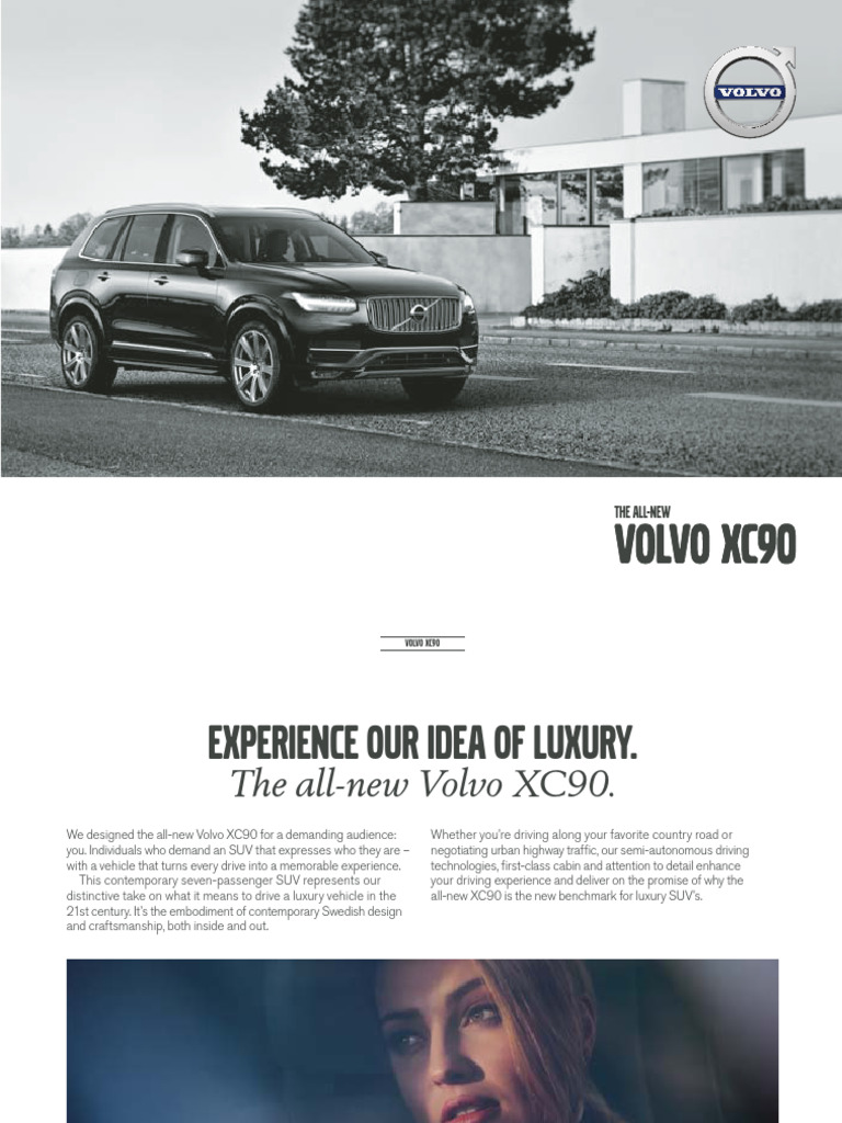 All-New Volvo XC90: Luxury Redefined | PDF | Vehicles | Transport