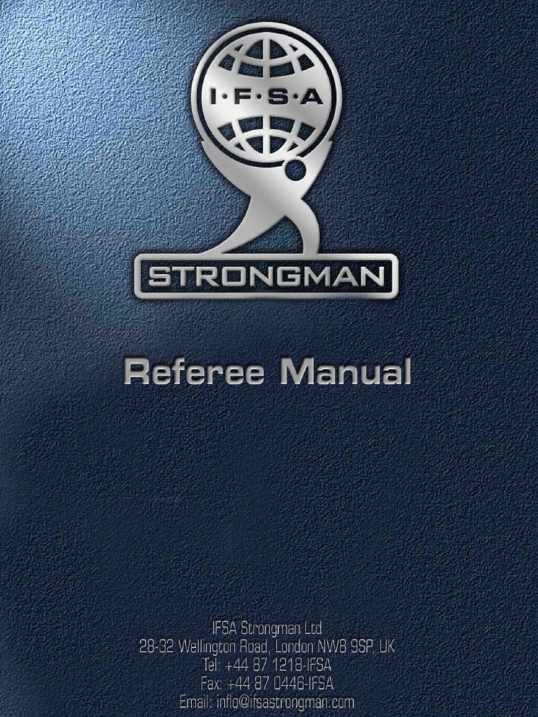 2005 Referee Manual | PDF | Referee | Safety