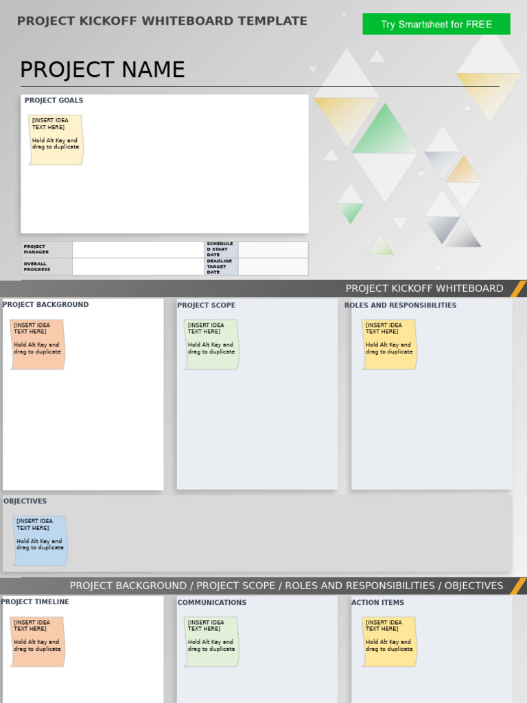 IC Project Kickoff Presentation 11159 PowerPoint | PDF