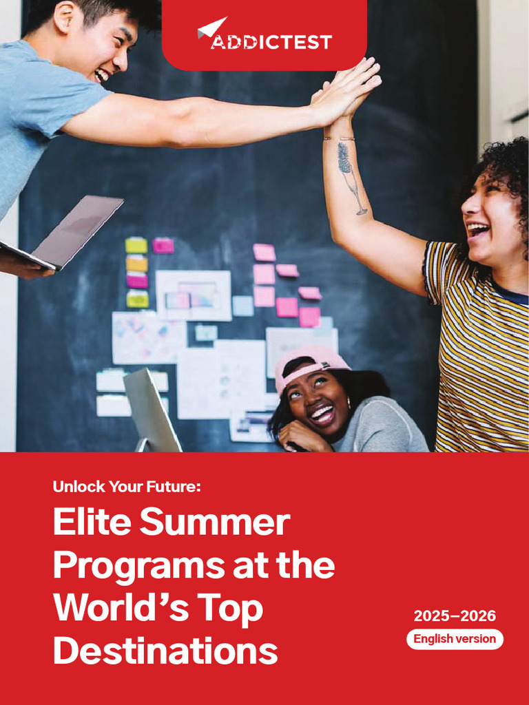 Elite Summer Programs 2025-2026 Guide | PDF